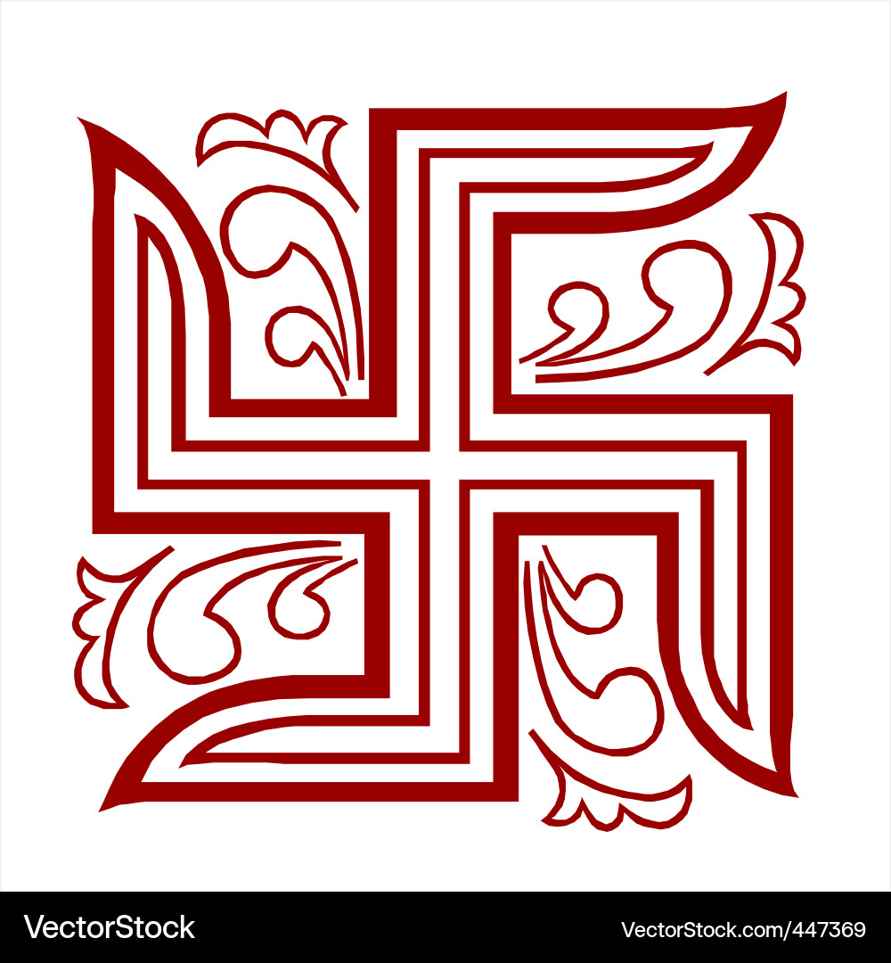 Swastik Royalty Free Vector Image - VectorStock