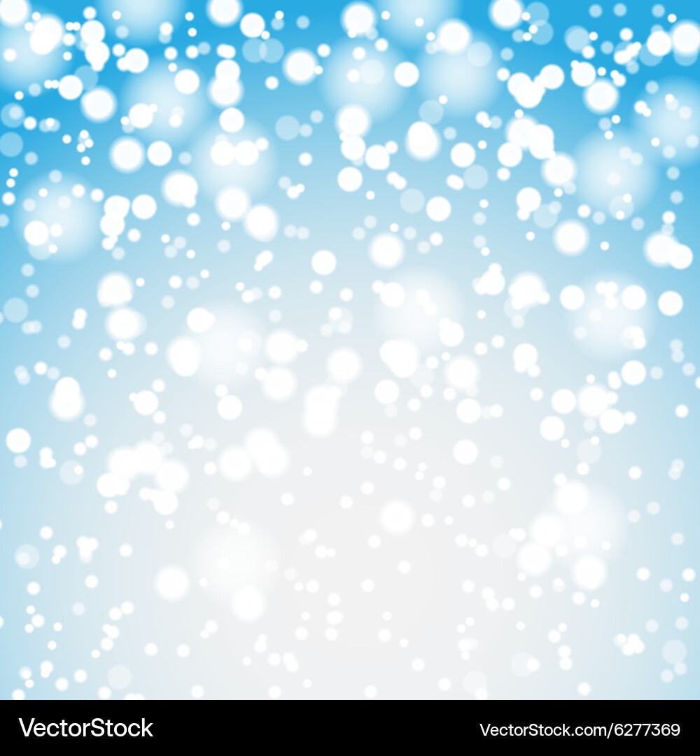 Winter Snowfall Background Royalty Free Vector Image