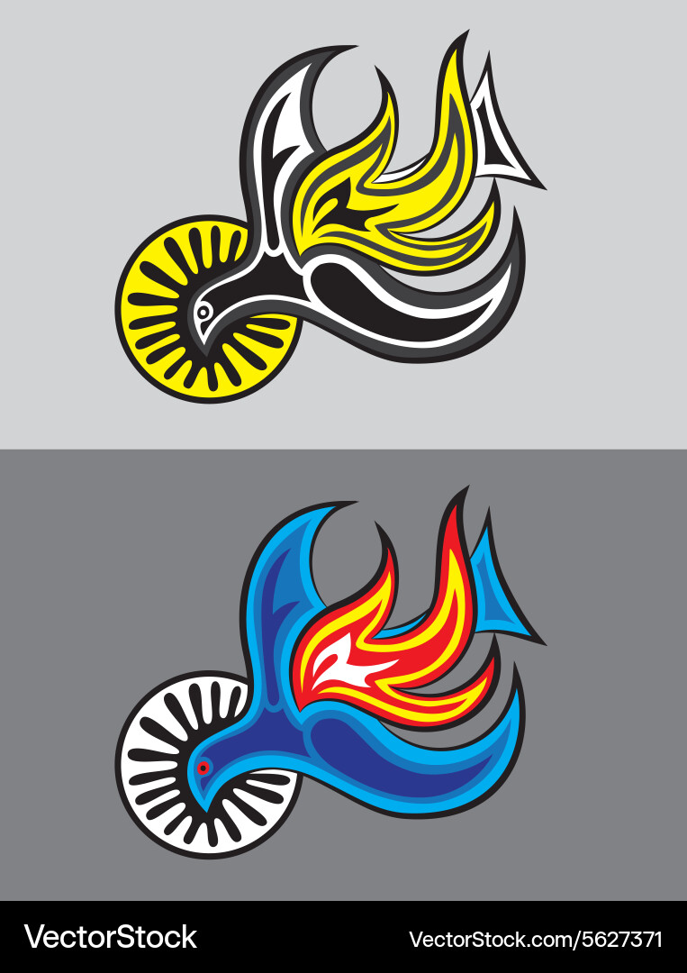 Holy spirit Royalty Free Vector Image - VectorStock