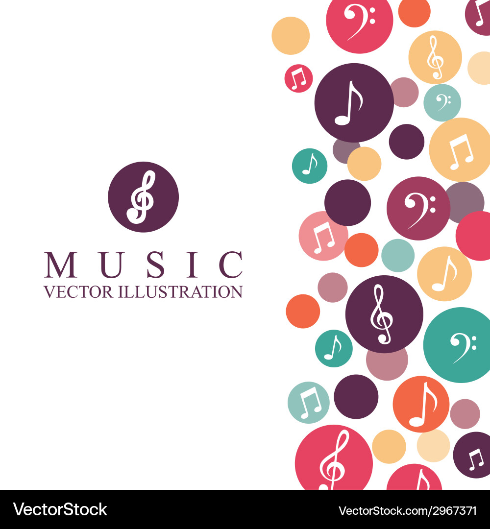 Music design Royalty Free Vector Image - VectorStock