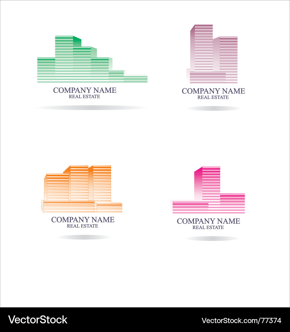 Name company Royalty Free Vector Image - VectorStock