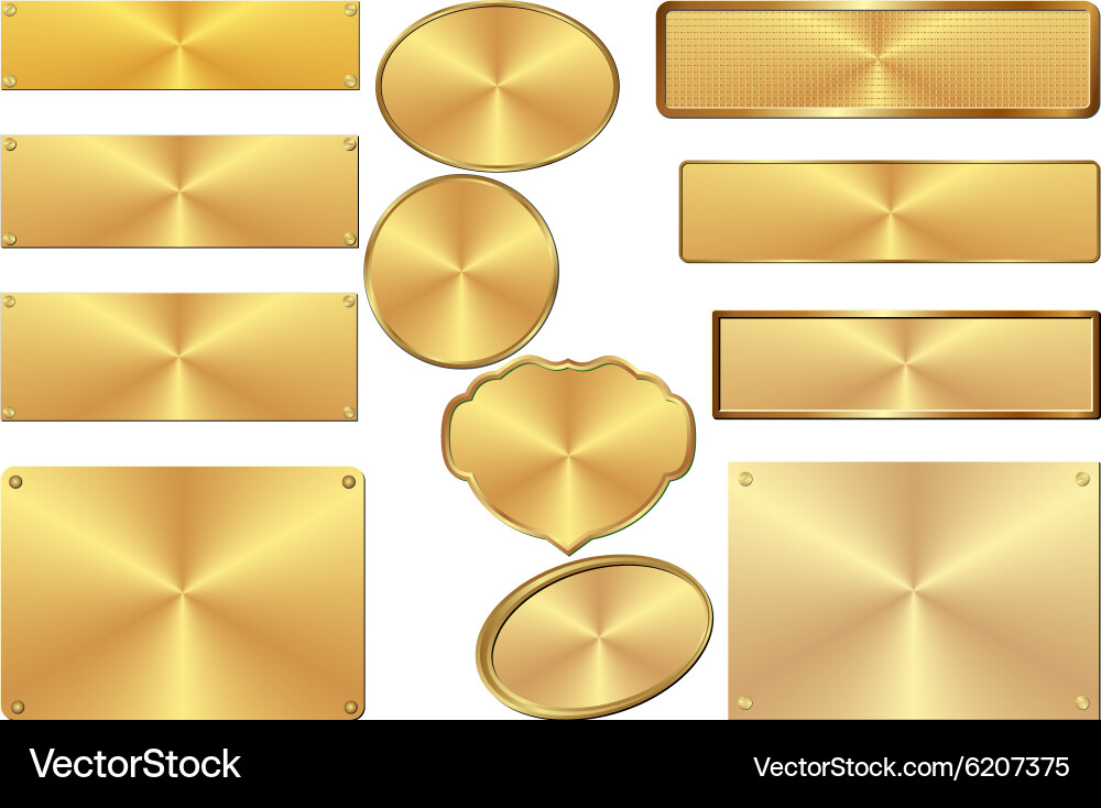 Plates Royalty Free Vector Image - VectorStock