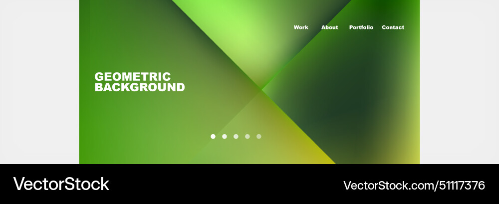 Terrestrial plant pattern with blurred green Vector Image