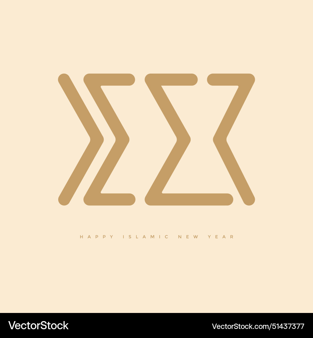 New hijri year 1446 Royalty Free Vector Image - VectorStock