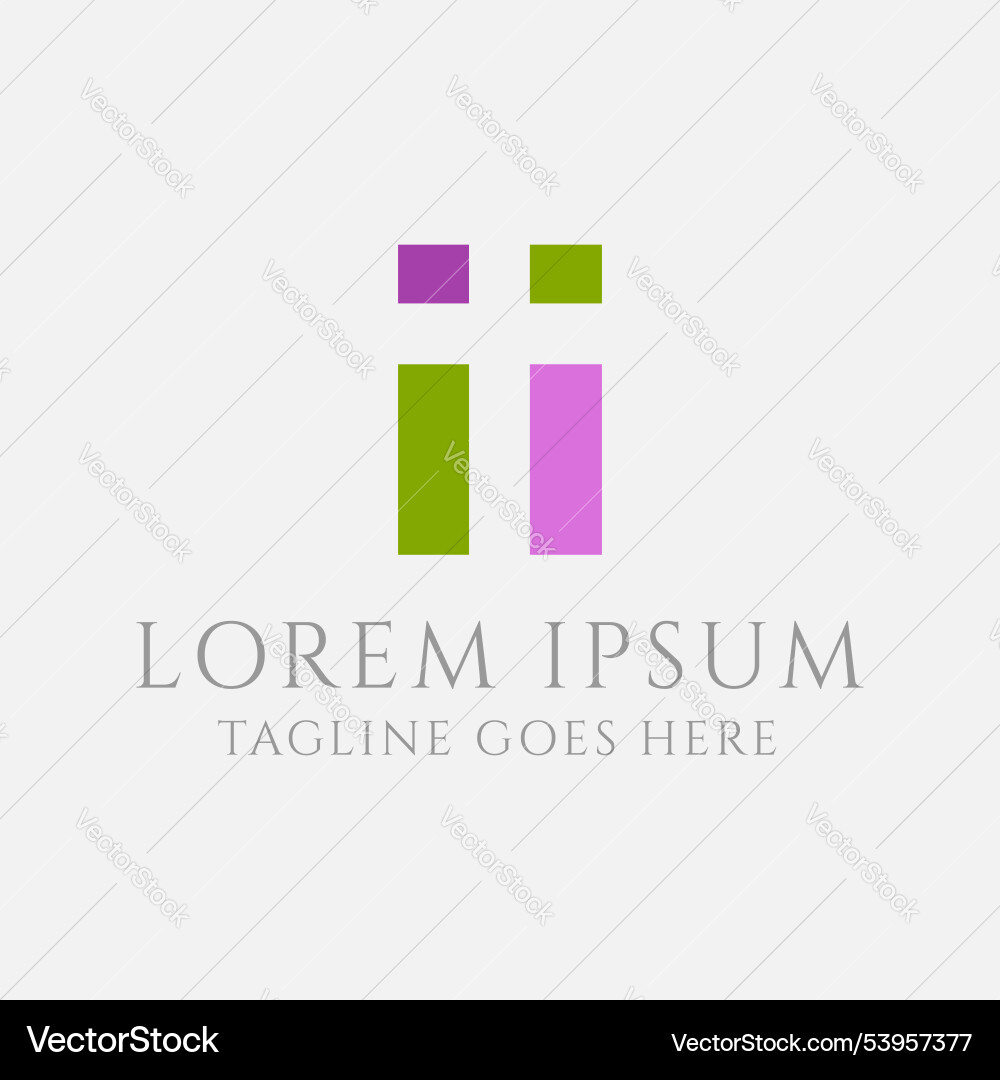 Simple minimalist negative space jesus christian Vector Image