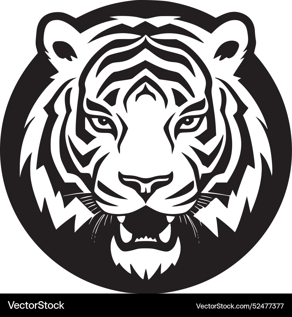 Tiger Outline Teeth Vector Images (over 1,100)