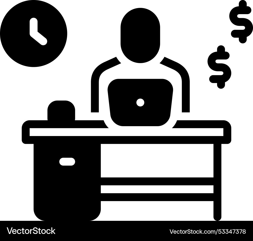 Self employment Royalty Free Vector Image - VectorStock