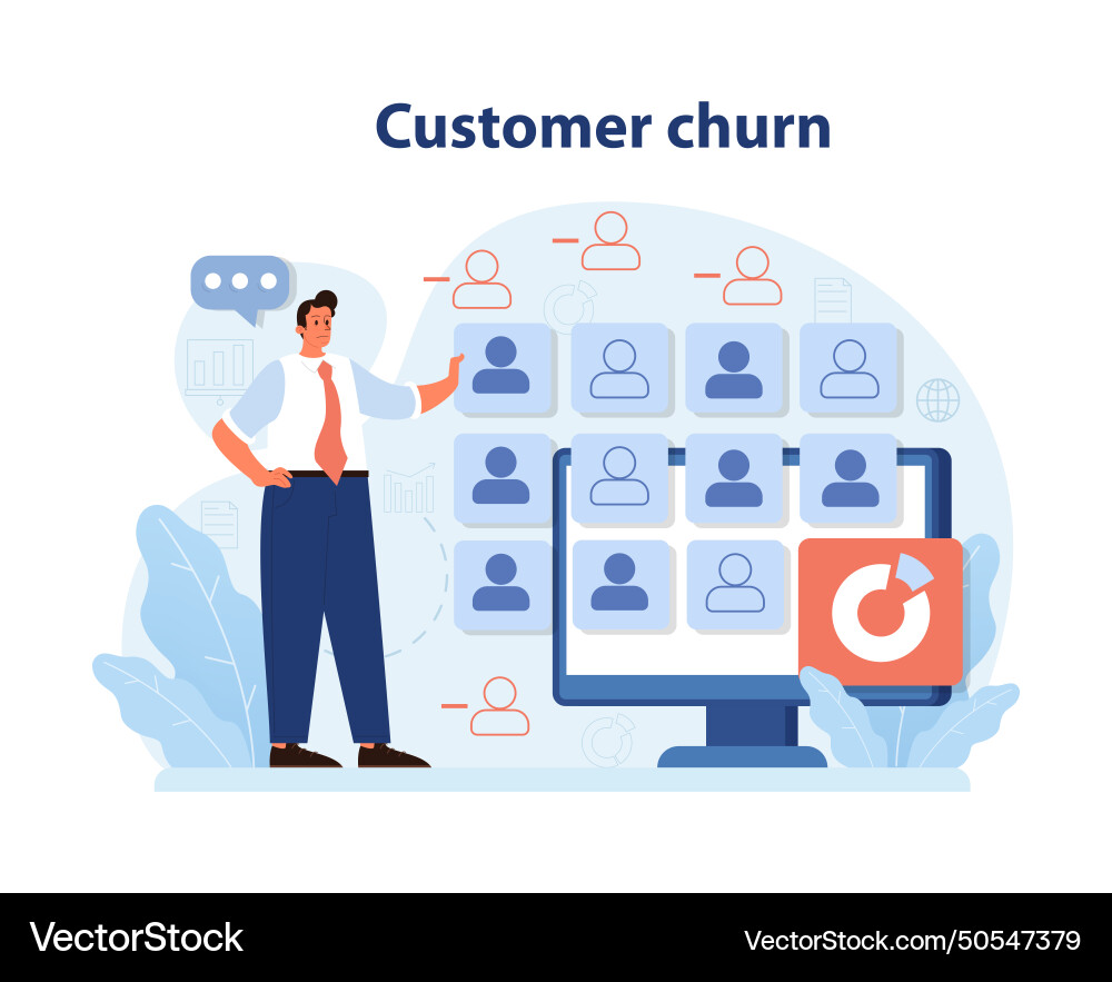 Professional Analyzing Customer Churn On A Digital
