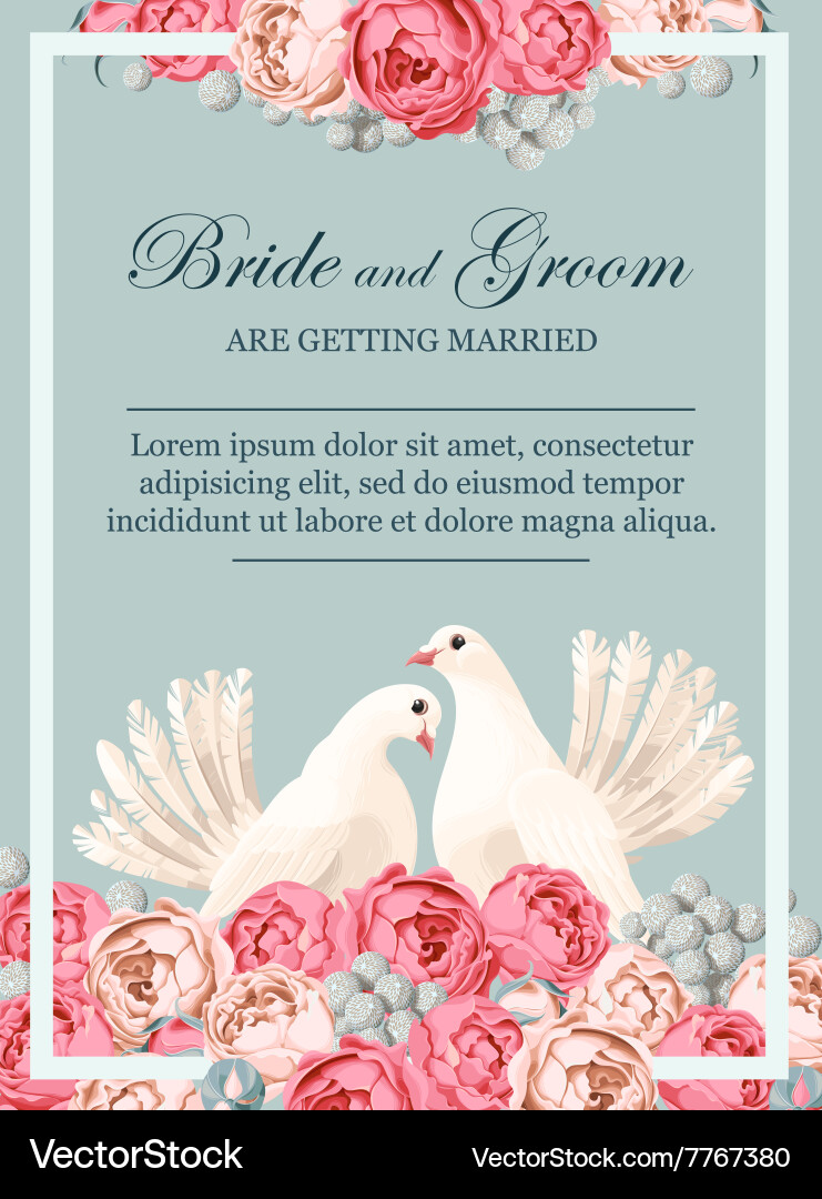 Dove Wedding Invitations