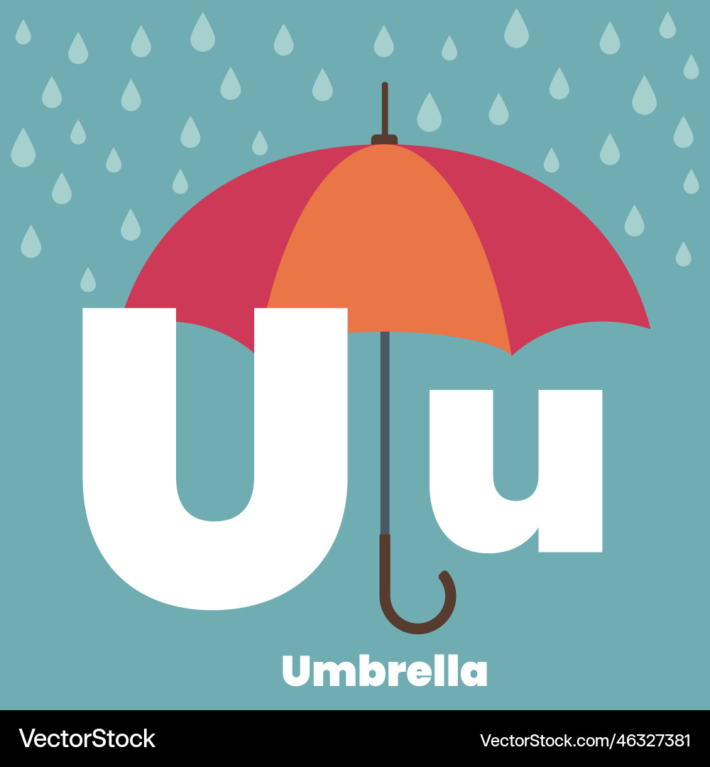 Cute children abc alphabet flashcard words – Royalty-Free Vector ...