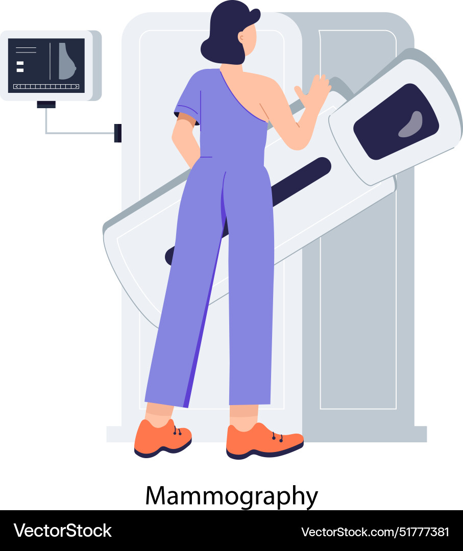 Mammography Royalty Free Vector Image - VectorStock