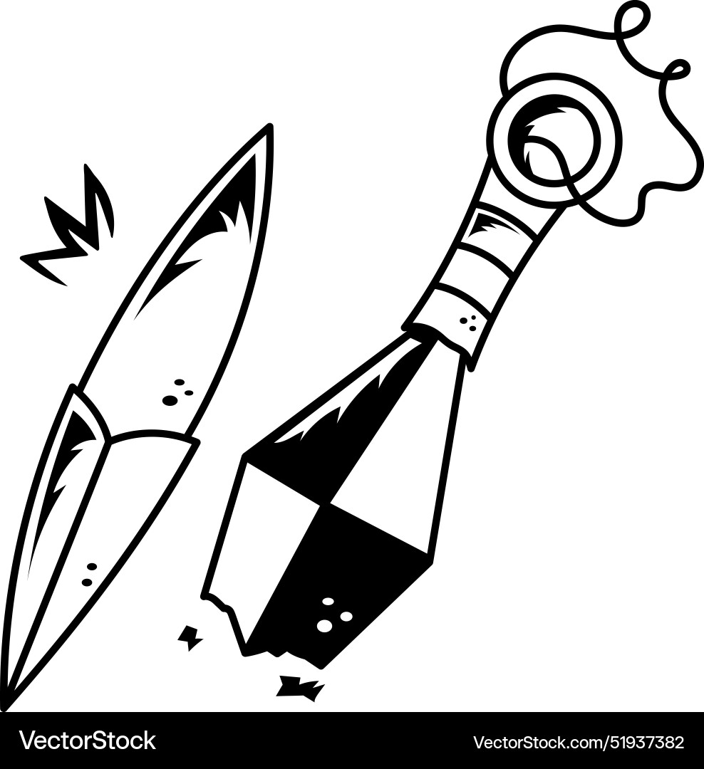 Fantasy blade Royalty Free Vector Image - VectorStock