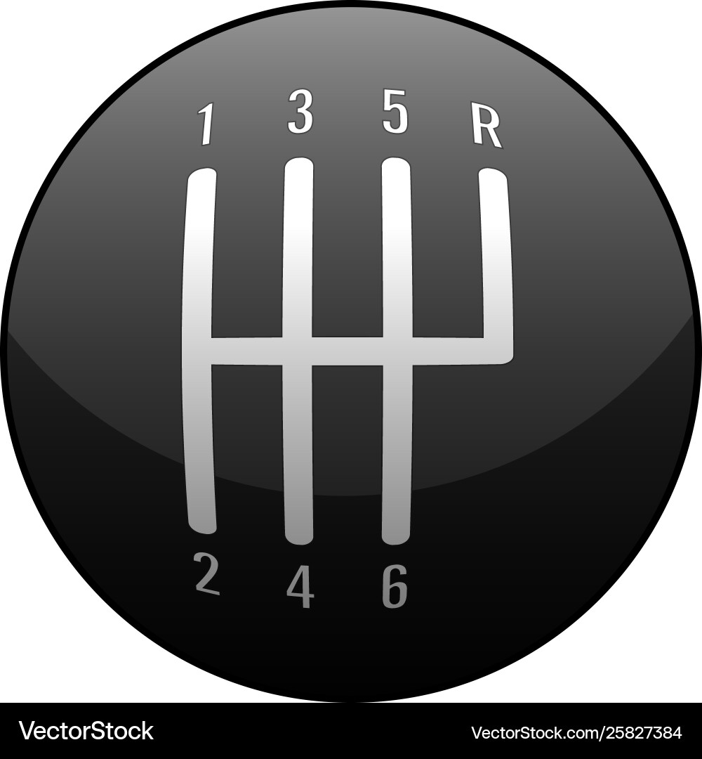 Automotive standard manual transmission shift knob