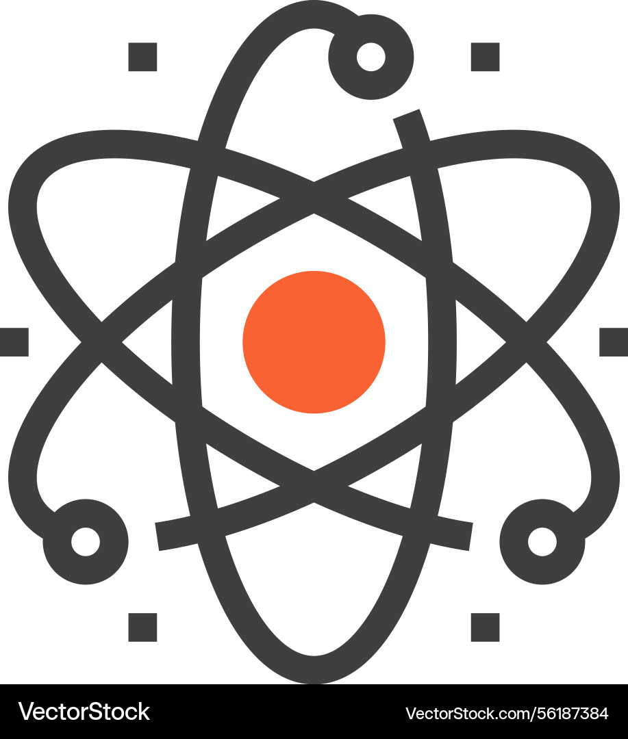 Nuclear power icon Royalty Free Vector Image - VectorStock