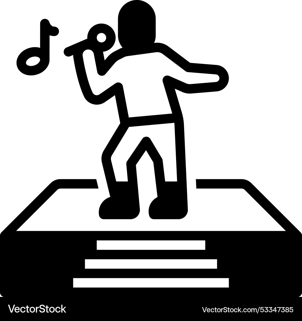 Singing Royalty Free Vector Image - VectorStock