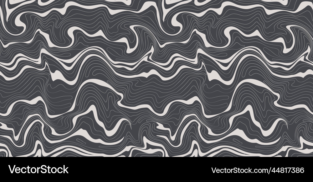 Gray wavy seamless texture Royalty Free Vector Image