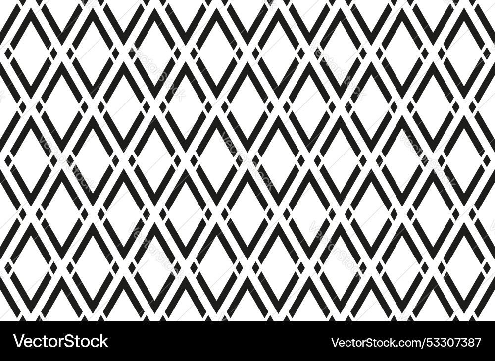 Diamond Geometric Pattern Royalty Free Vector Image