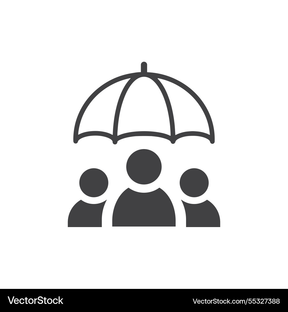 Insurance symbol Royalty Free Vector Image - VectorStock