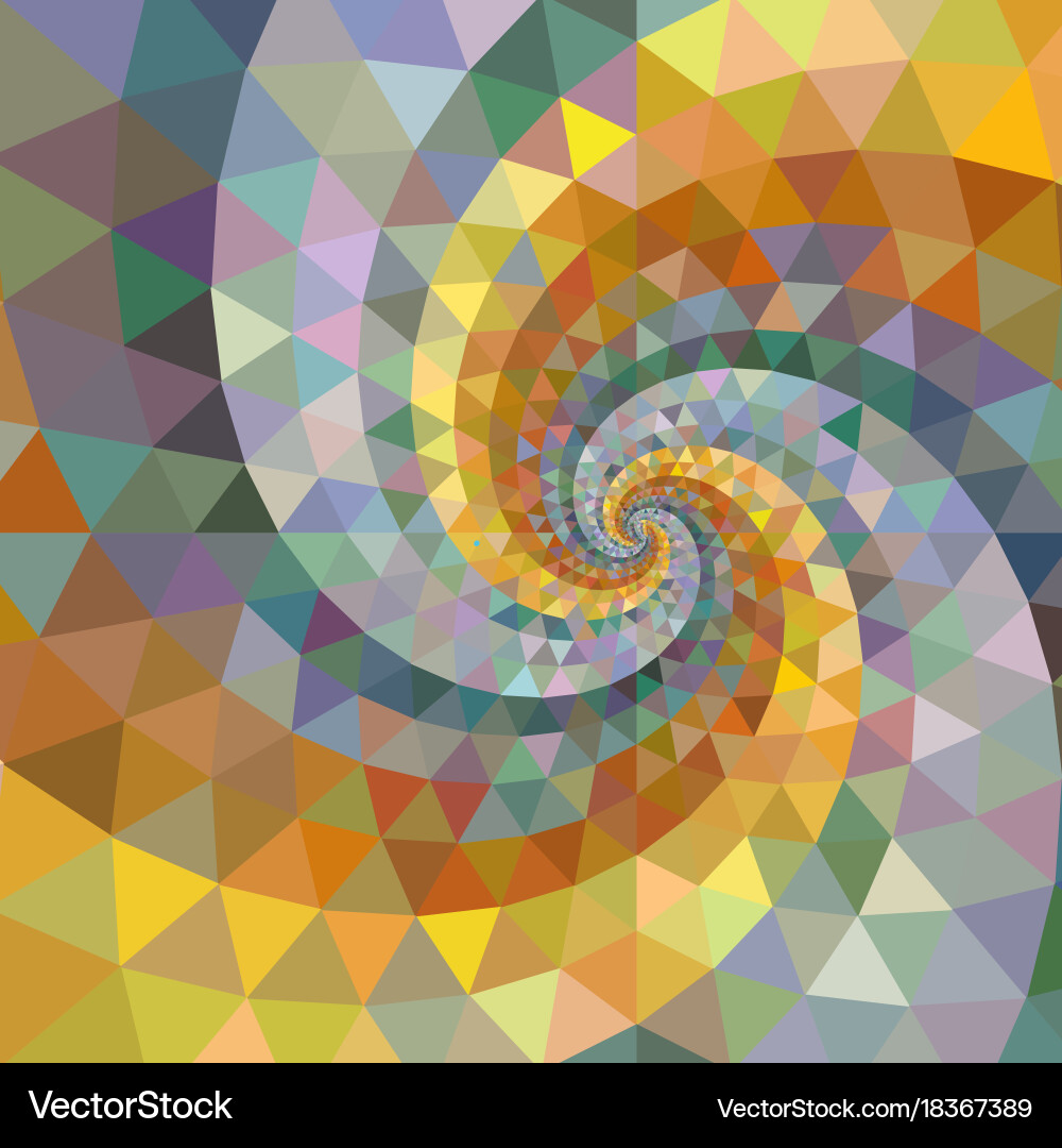 Gold and silver triangle pattern Royalty Free Vector Image