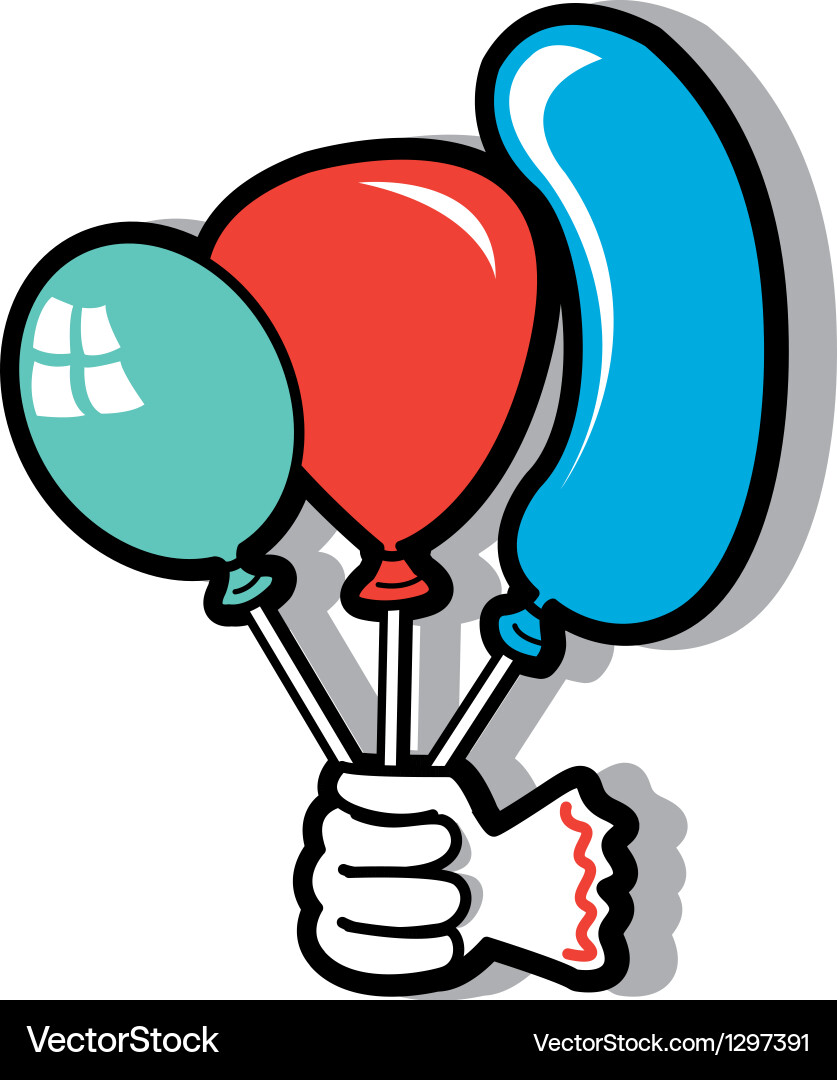 Balloons Royalty Free Vector Image - VectorStock