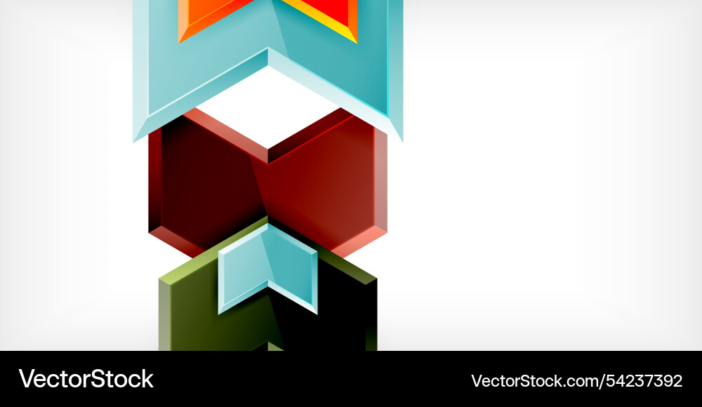 Arrow technology and business concept background Vector Image