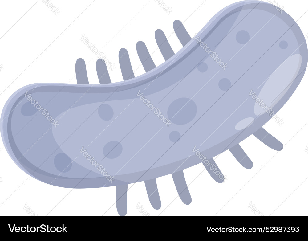 Dangerous grey bacteria spreading using multiple Vector Image