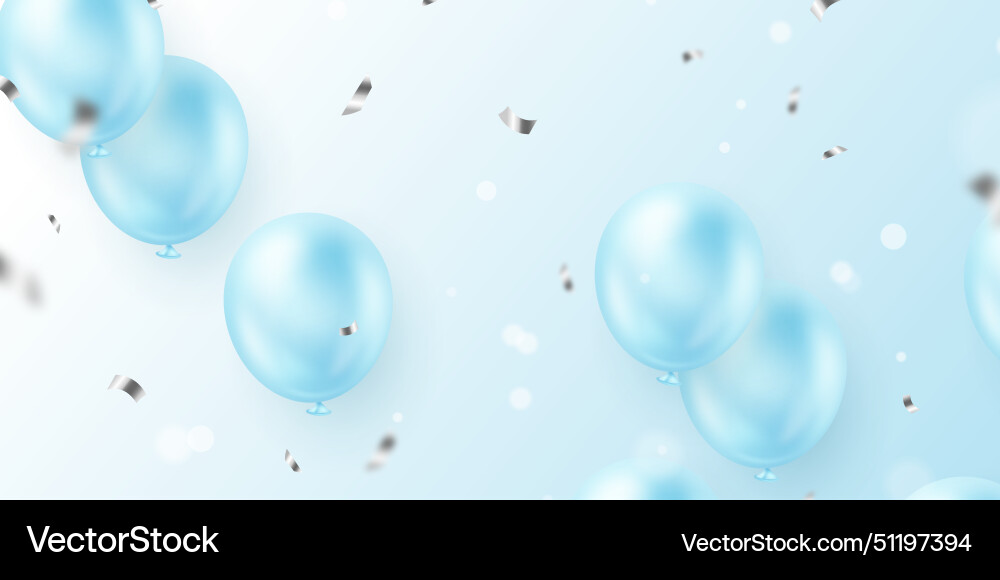 Celebration background with beautifully arranged Vector Image