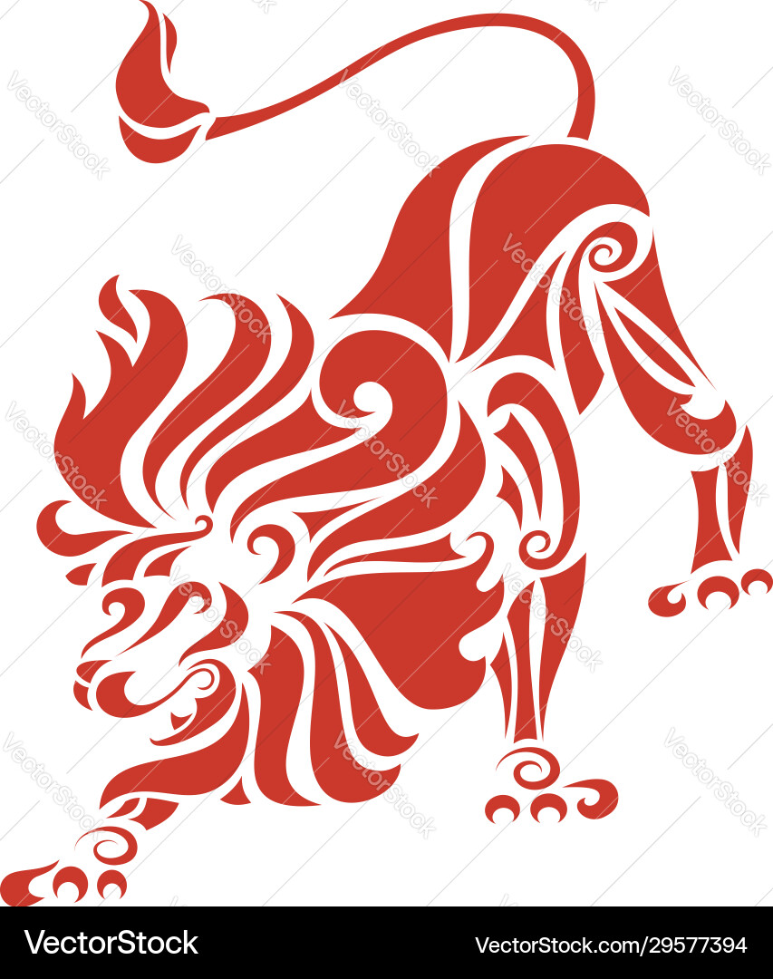 Lion Royalty Free Vector Image - VectorStock