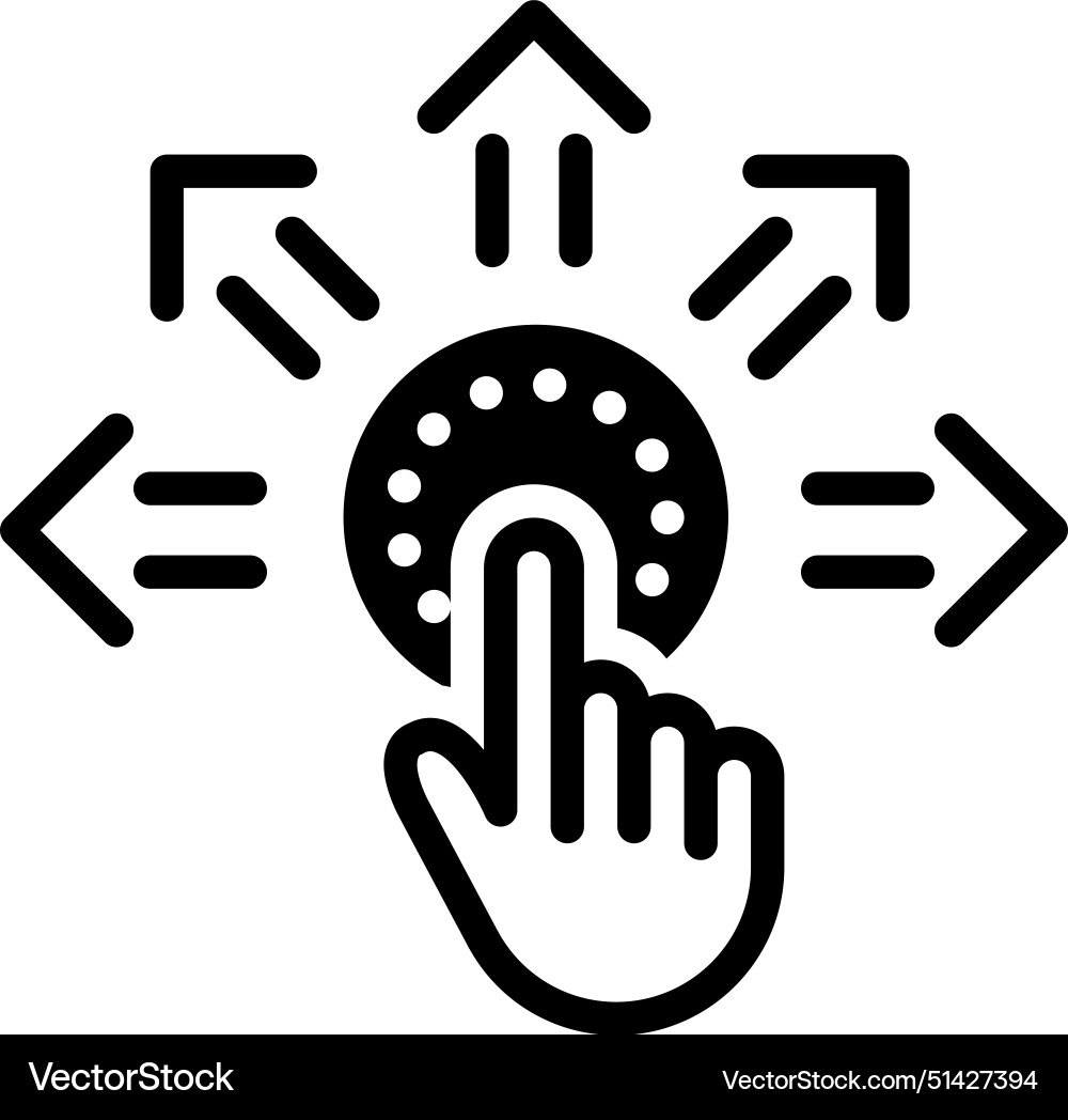 Move Royalty Free Vector Image - VectorStock