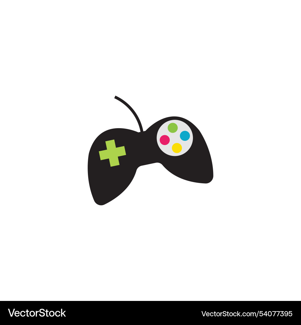 Joystick sign icon video game symbol Royalty Free Vector
