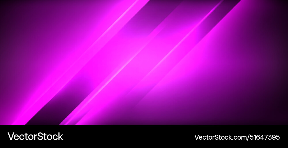 Neon dynamic diagonal light rays background Vector Image