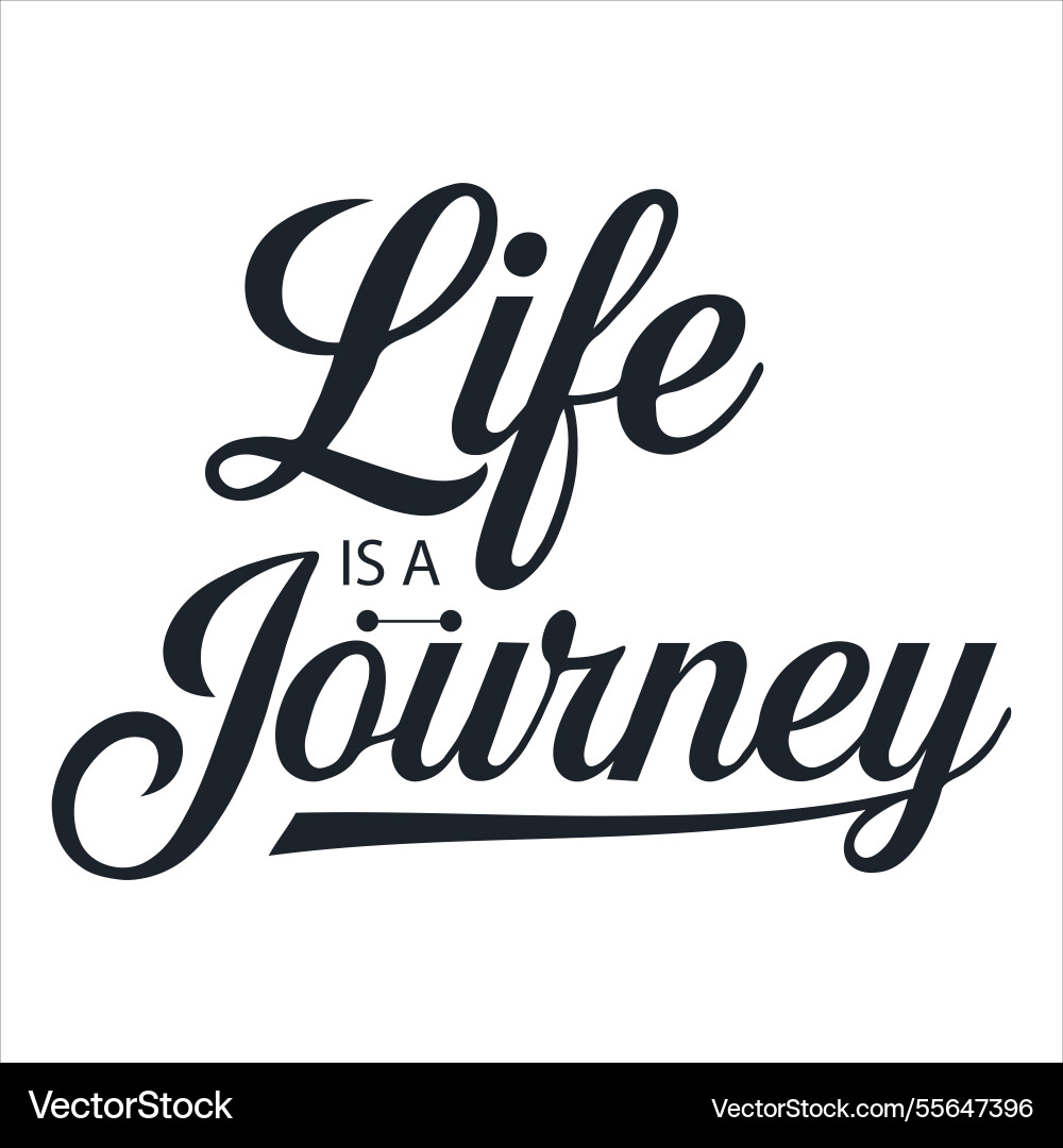 Motivational typography poster Royalty Free Vector Image