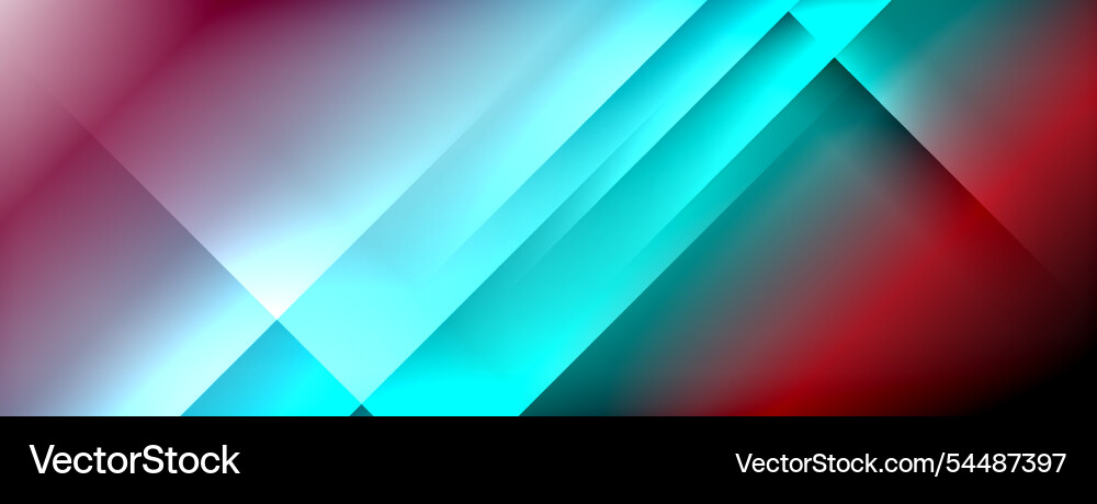 Colorful gradient with lines made of shadow and Vector Image