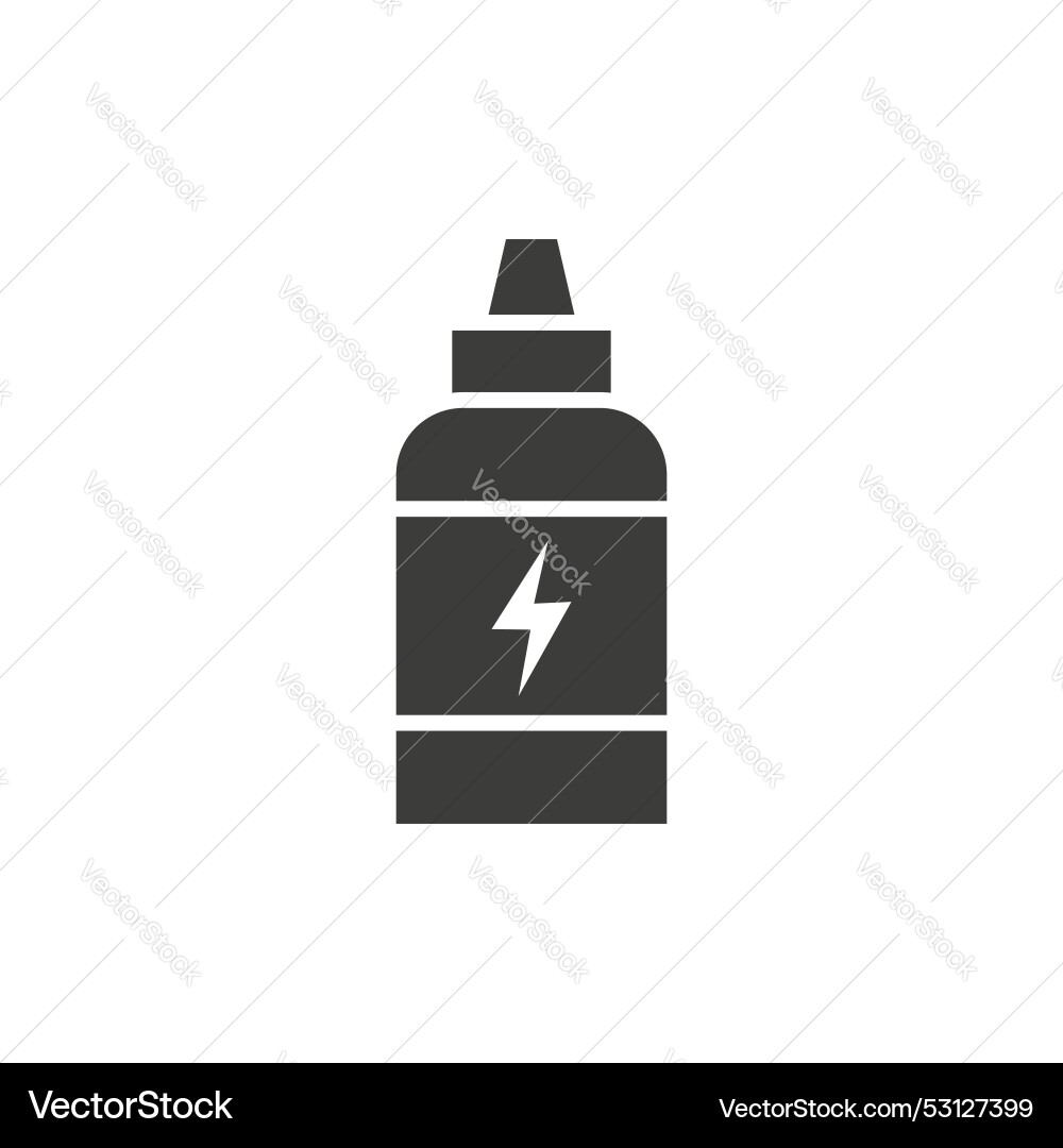 Isotonic line icon isolated on white background Vector Image