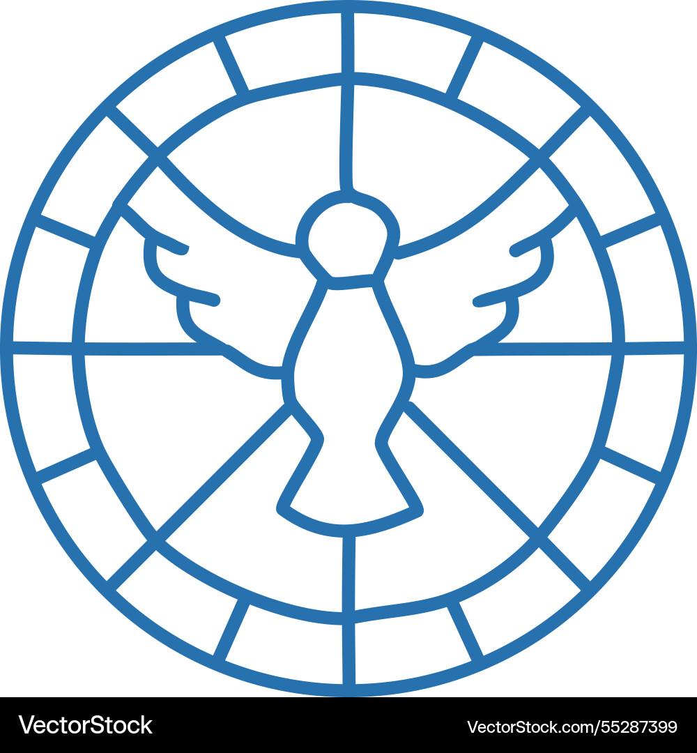 Pentecost poster design for print Royalty Free Vector Image