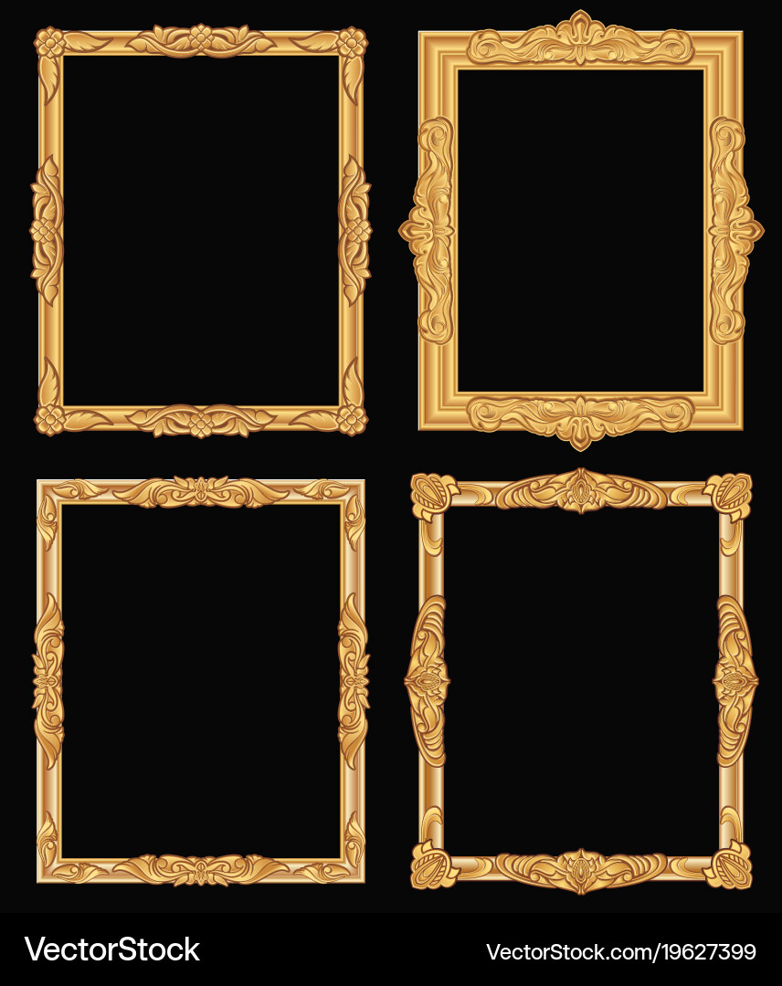 Frame Square Royal Border Vector Images (over 6,200)