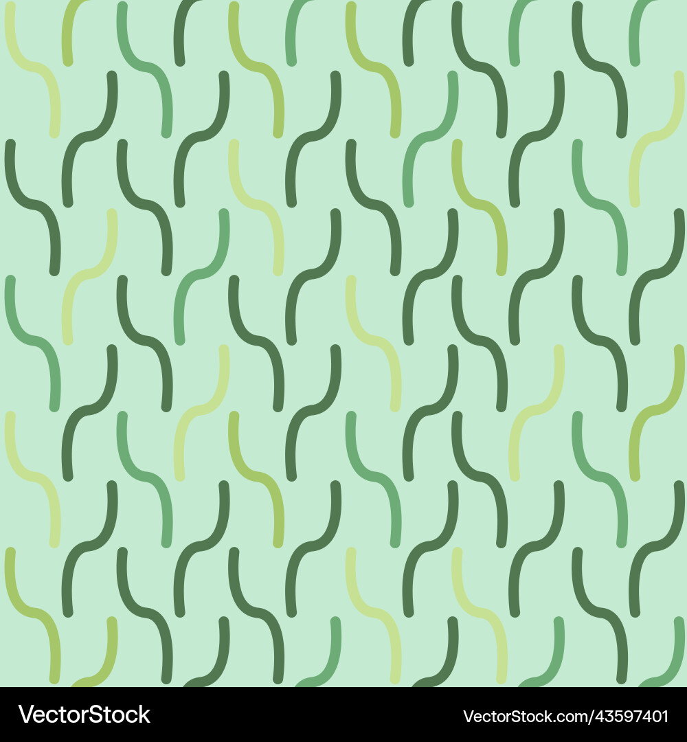 Green stripes abstract pattern Royalty Free Vector Image