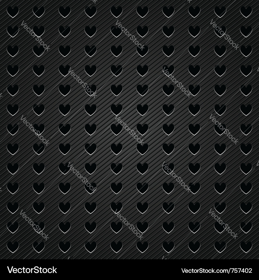 Heart perforated metal Royalty Free Vector Image