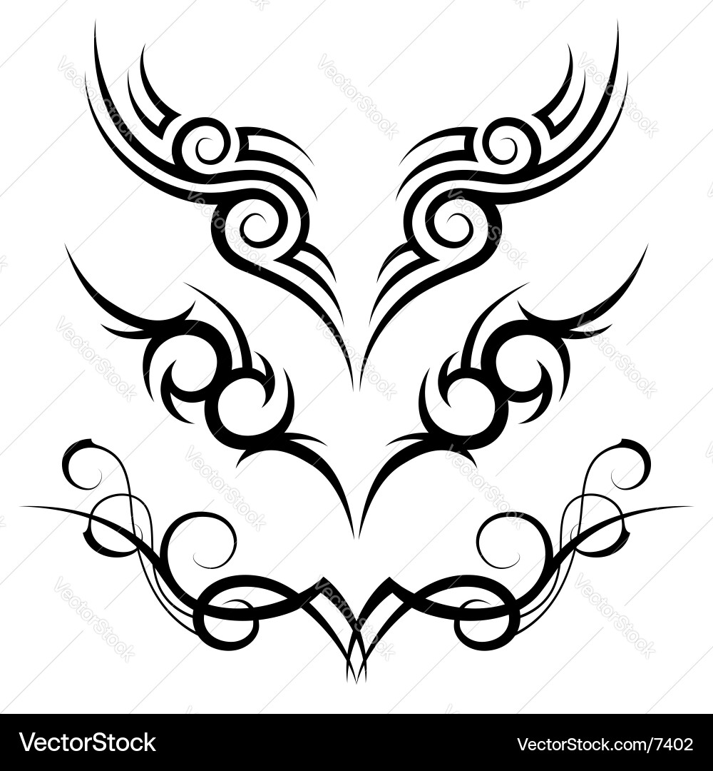 Tribal Motives Vector Images (over 18,000)
