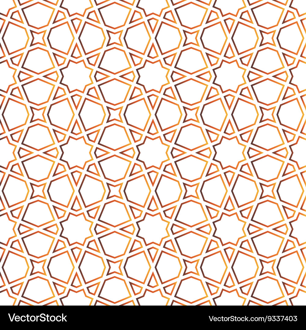 Intricate Moroccan Tile Pattern Royalty Free Vector Image