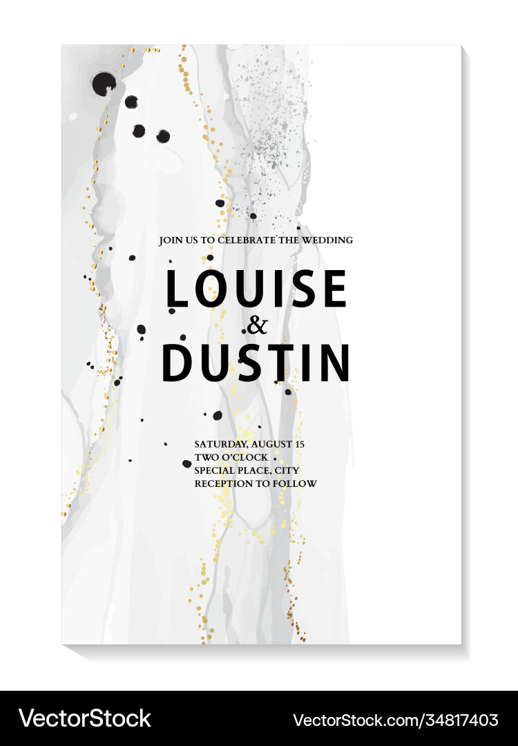 Watercolor grey acrylic ink background printable Vector Image