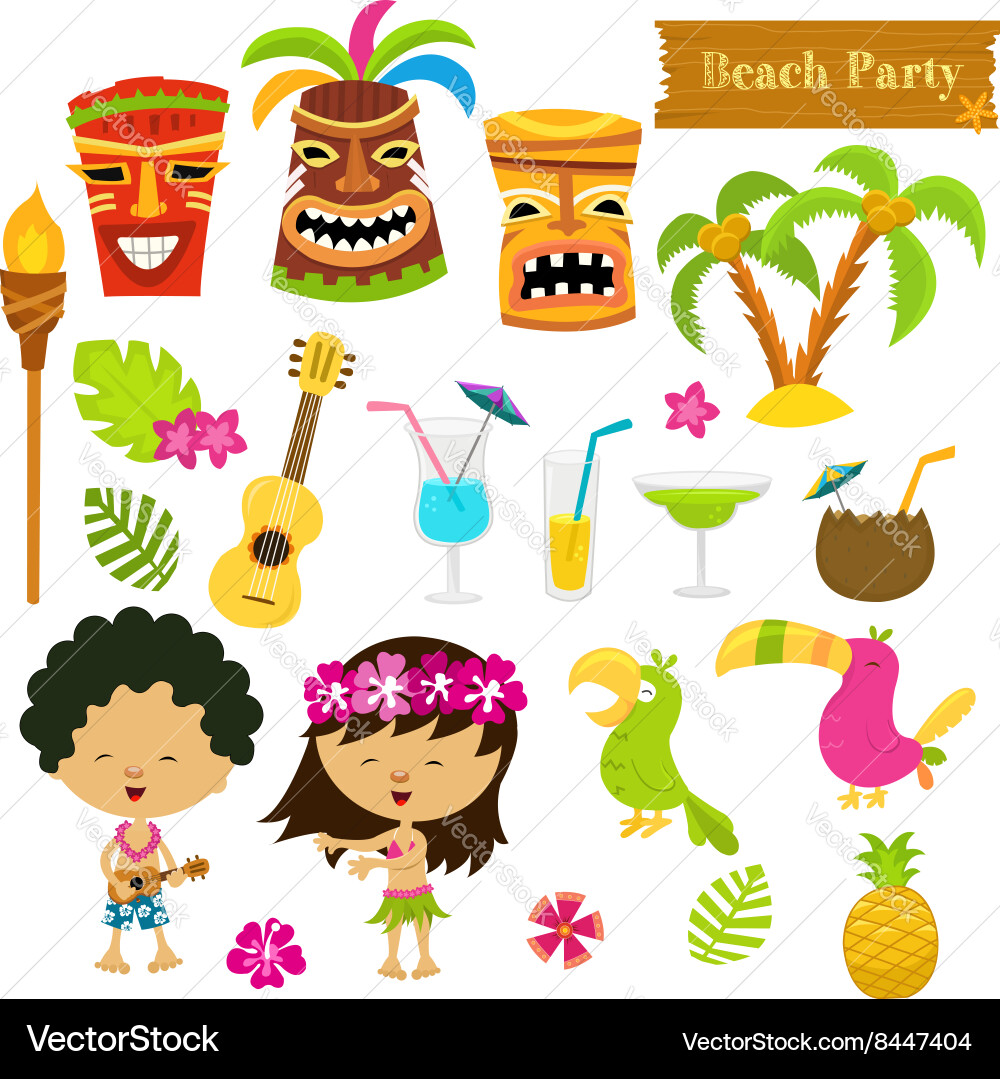 Hula Hawaiian Cartoon Vector Images (over 490)