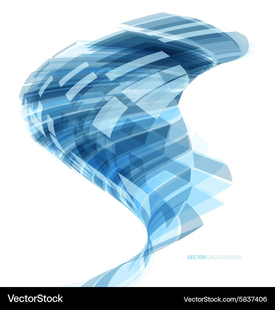 Abstract header blue wave Royalty Free Vector Image Abstract header blue wave Royalty Free Vector Image