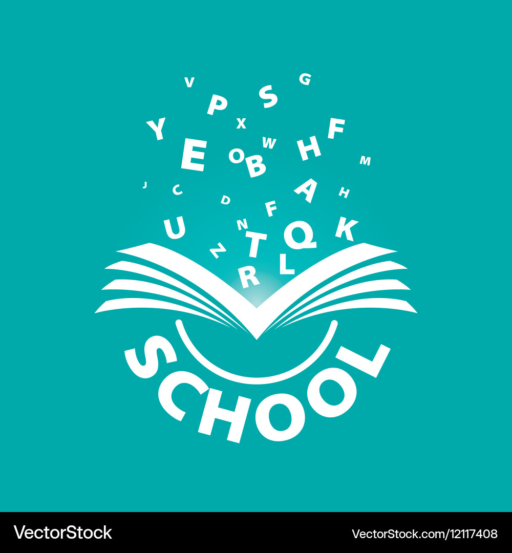 Open Book Flying Letters Vector Images (over 130)