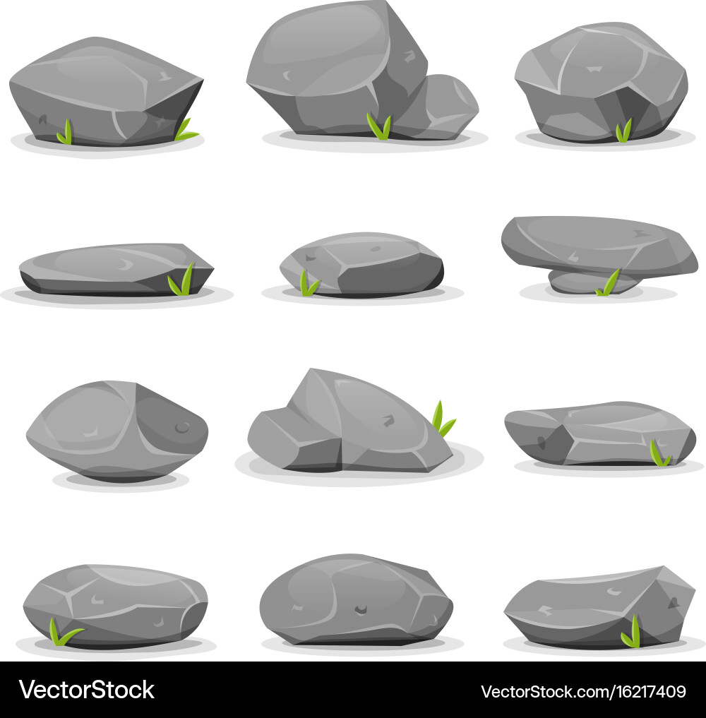 Cartoon Rocks Vector Images (over 72,000)