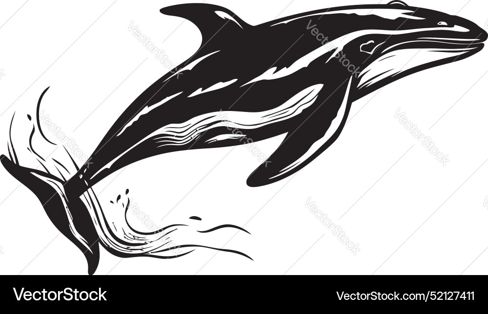 Deep blue majesty icon symbol cresting currents Vector Image