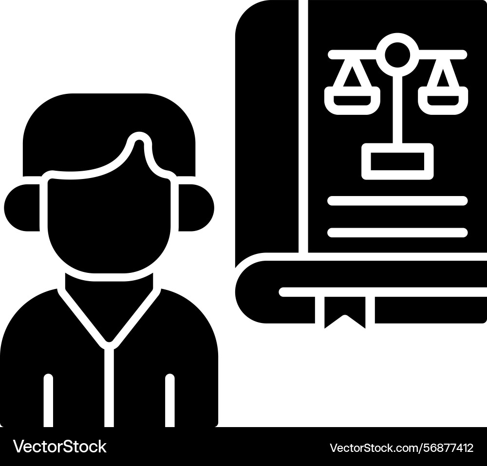 Defendant icon Royalty Free Vector Image - VectorStock