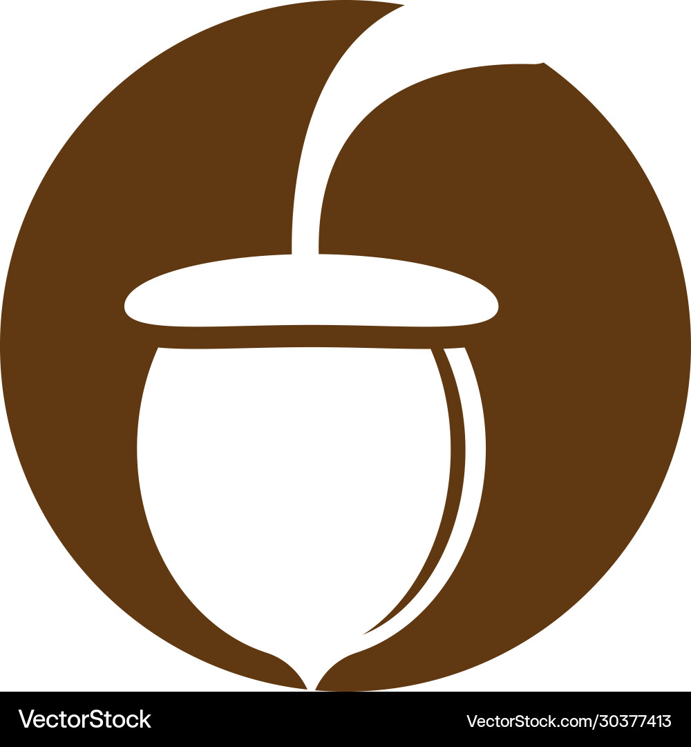 Squirrel nut Royalty Free Vector Image - VectorStock