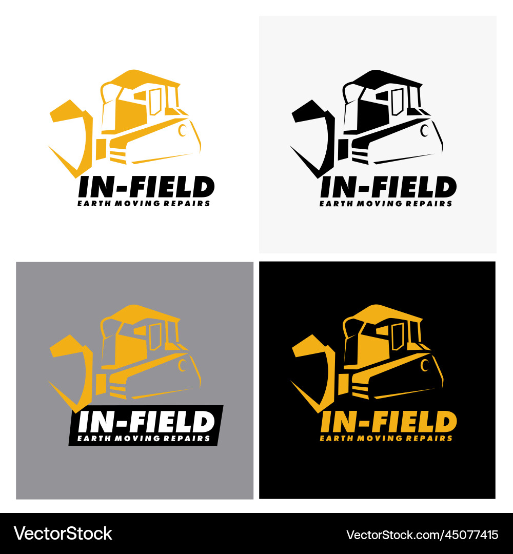 Dozer logo Royalty Free Vector Image - VectorStock