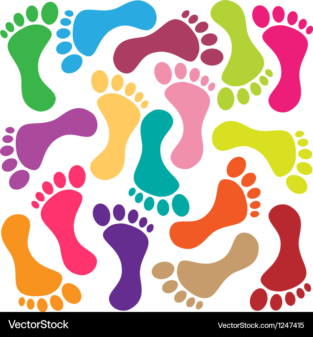 Footprint Royalty Free Vector Image - VectorStock